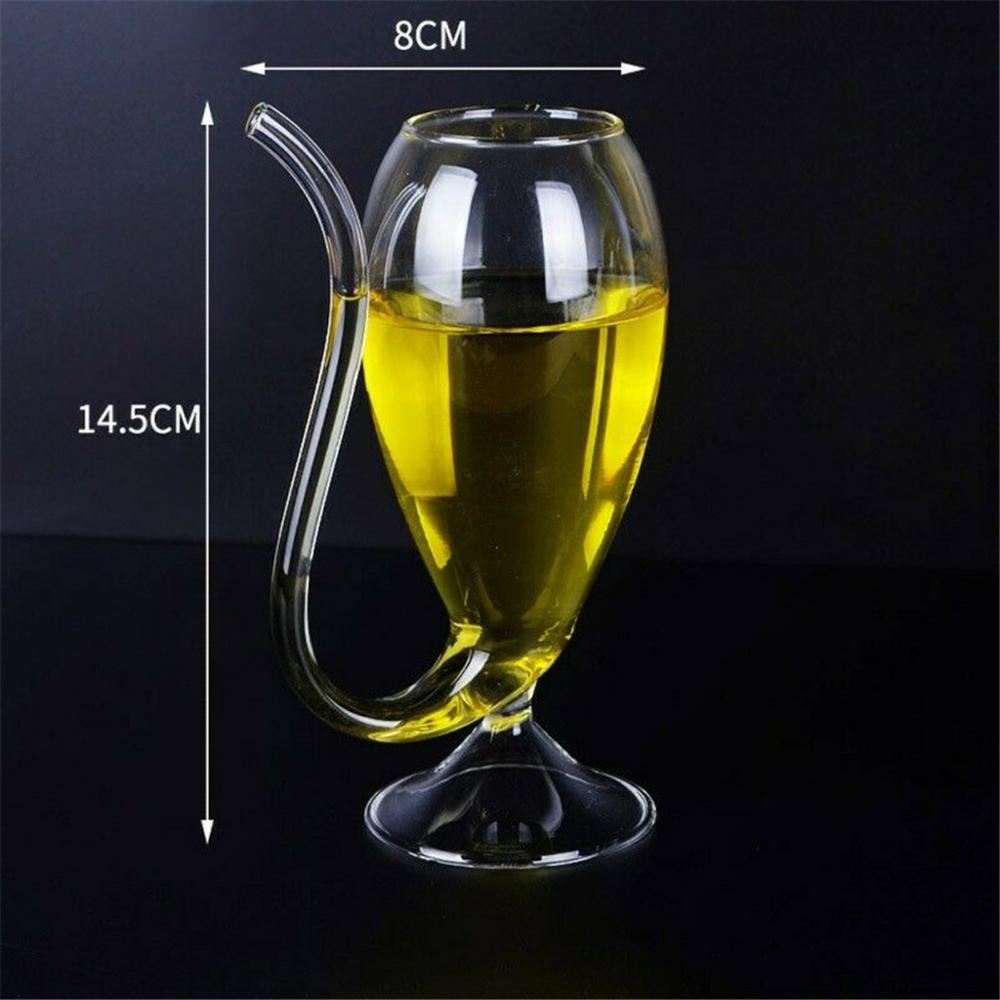 heißer Wein Glas Tasse Klare Gläser Becher Cocktai... – Vicedeal