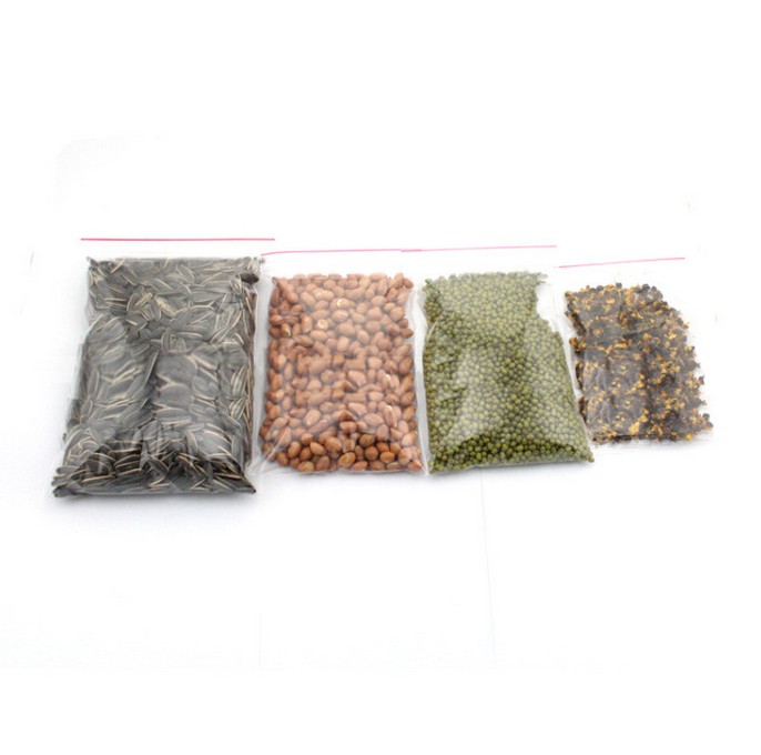 100 stks/pak Clear Self Sealing Zip Lock Plastic O... – Vicedeal