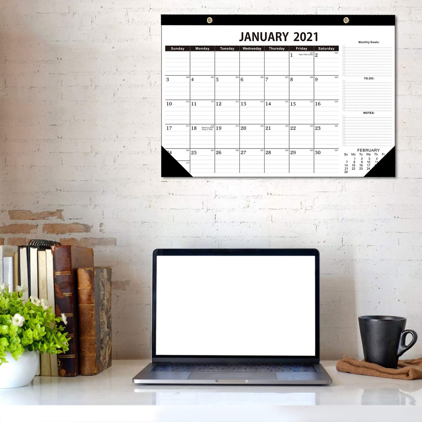 -2022 Calendar Monthly Desk/Wall Calendar Planner ... – Grandado