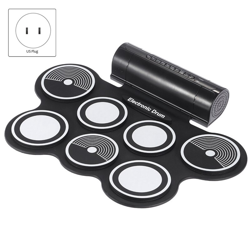 Electronic Drum Kit 7 Pad Digital Drum Portable Ha... – Grandado