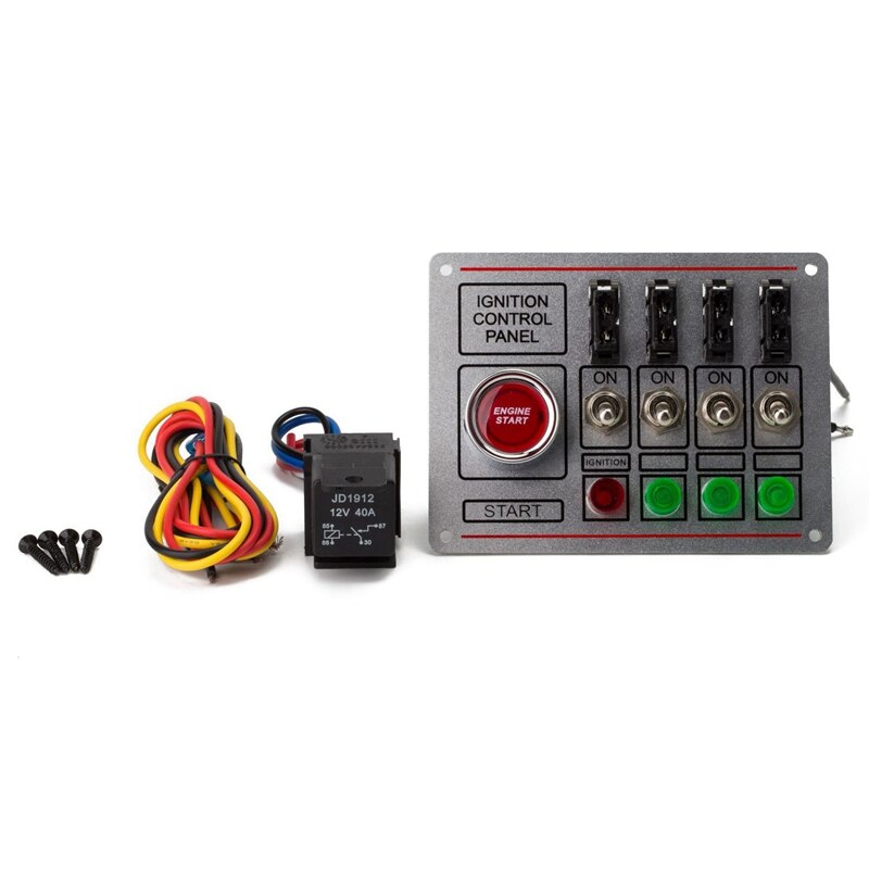 Car Switch Panel Ignition Switch+Toggle Quick Off ... – Vicedeal