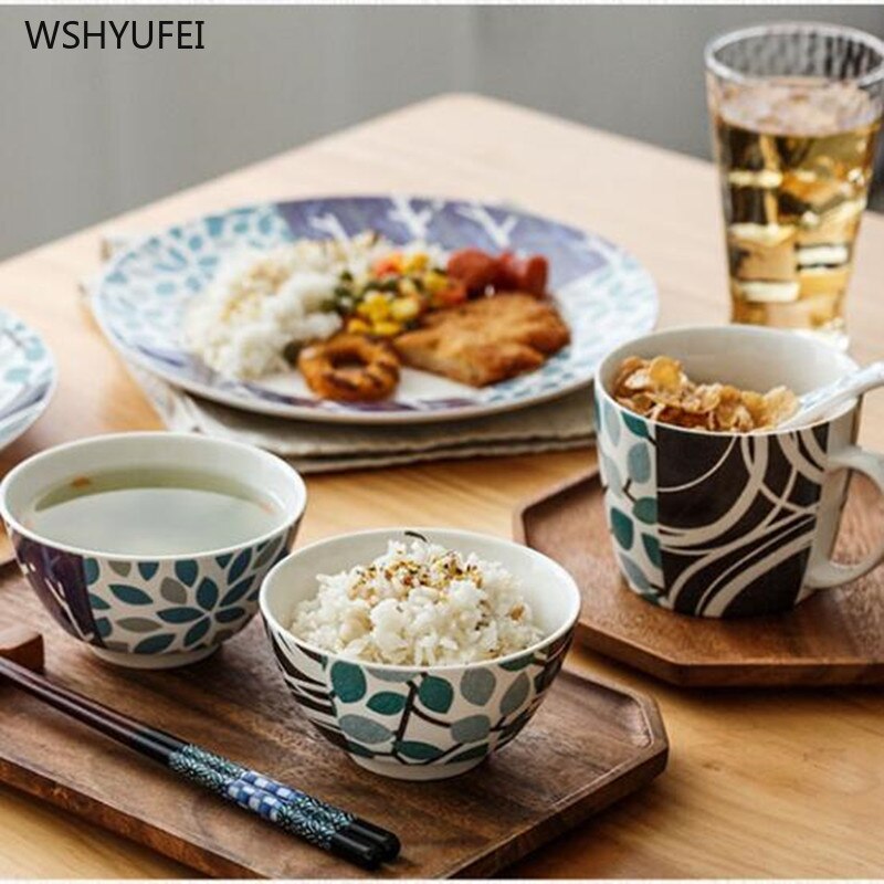 1pcs Nordic Dinner Plate Ceramic Dinner Plate West... – Vicedeal