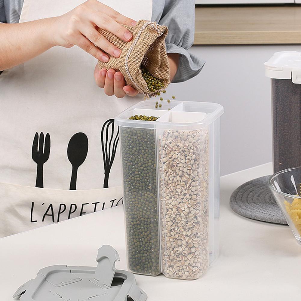 Food Storage Box Cereal Sealed Box Snacks Jar Refr... – Grandado