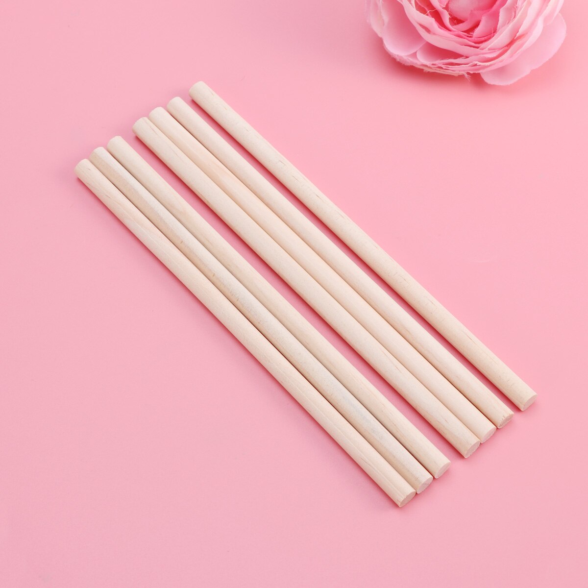 100pcs 30x0.6cm Wooden Pine Sticks Durable Wooden ... – Vicedeal