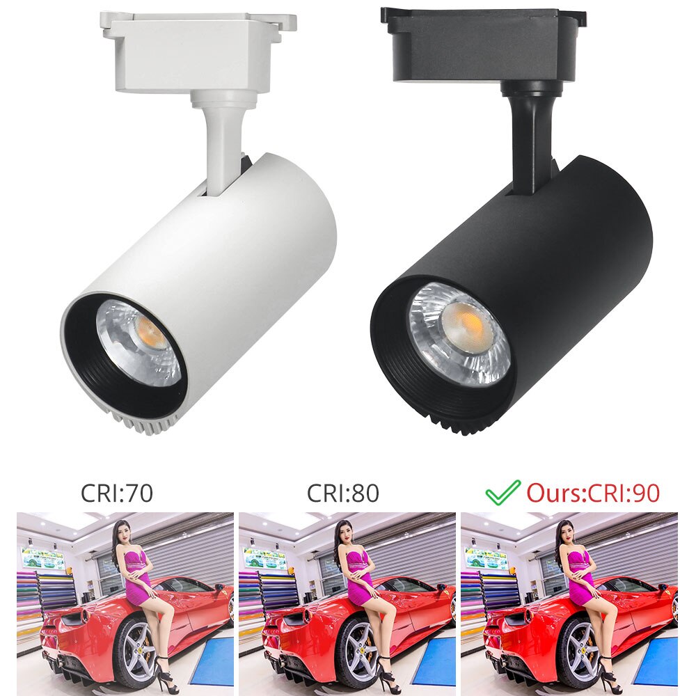 Moderne Spoor Licht 40W LED Aluminium Rail Spots L... – Vicedeal