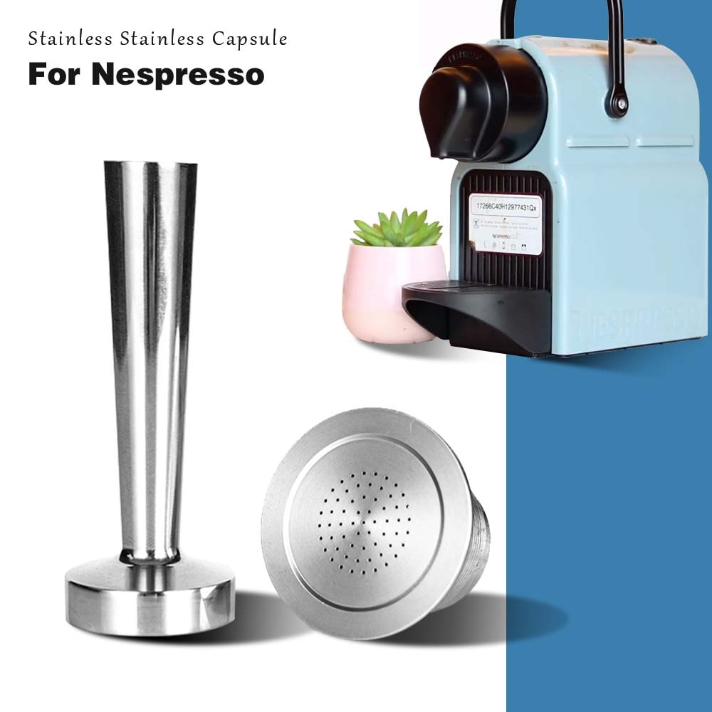 Upgraded Rvs Voor Nespresso Filters Koffie Capsule... – Grandado