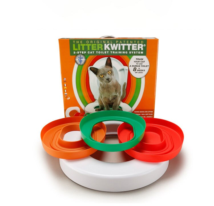 Best Plastic Cat Toilet Training Kit Litter Box Pu... – Vicedeal