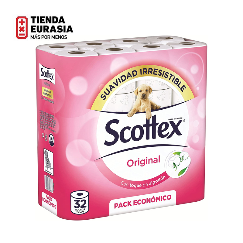 Scottex Rollo Pañuelos Papel Higiénico Higienico W... – Grandado