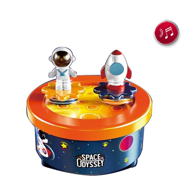 Space shaped music box for children Christmas orna... – Grandado