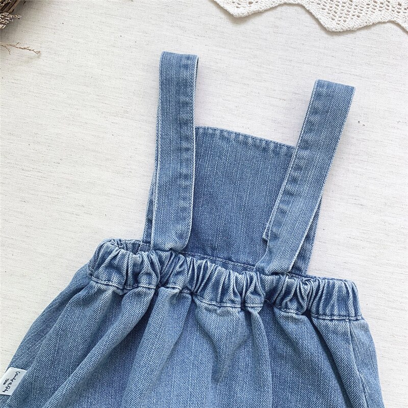 EnkeliBB Spring Summer Baby Unisex Denim Overalls ... – Grandado