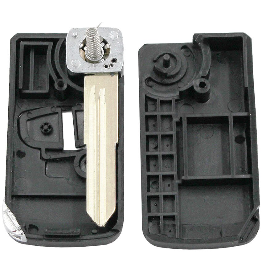 Modified Folding Remote Key Shell 2 Button for-MIT... – Grandado