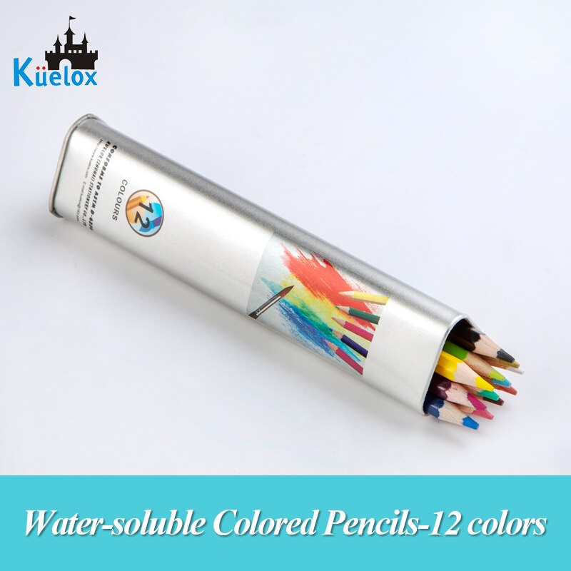 Kuelox Water-soluble Colored Pencil 3.5mm Triangle... – Grandado