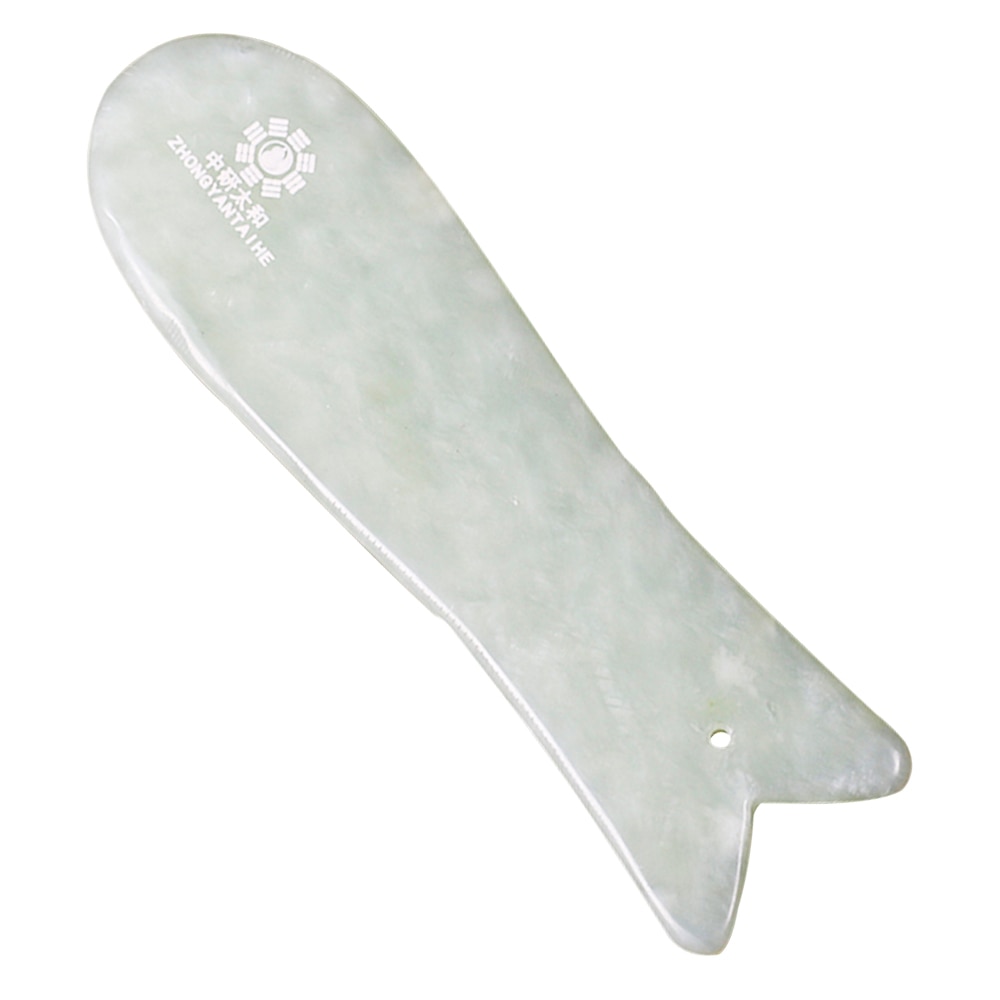 Fish shape Jade Guasha Board Massage Guasha Board ... – Vicedeal