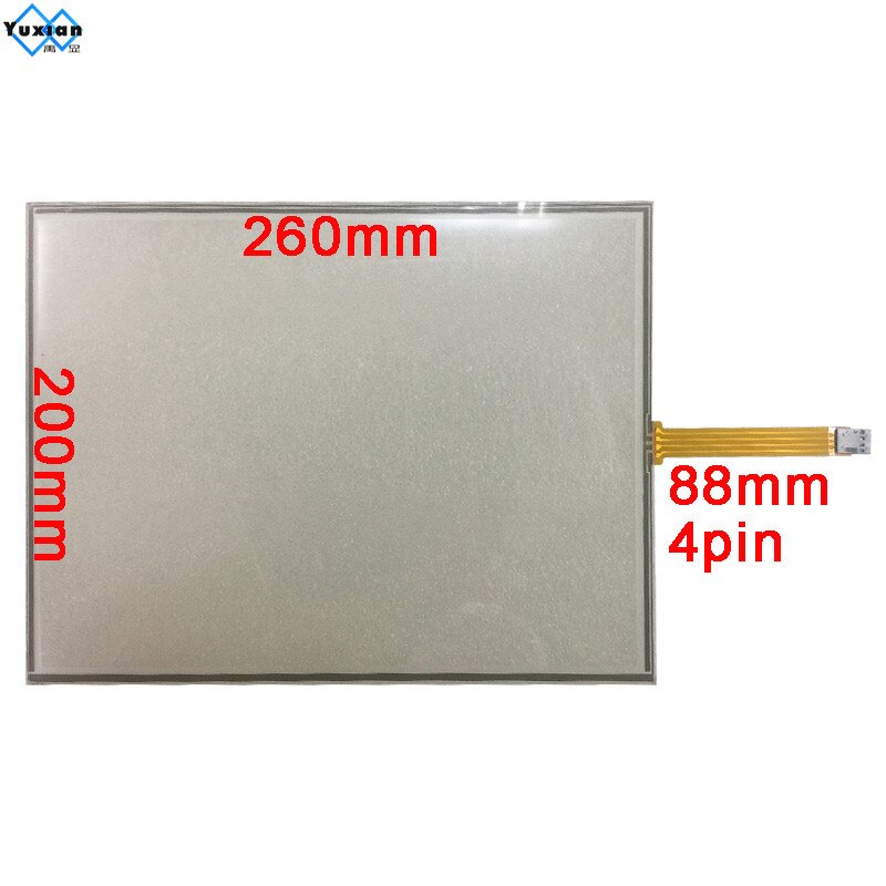 Touch screen 12,1 zoll 260*200mm panel 4pin – Grandado