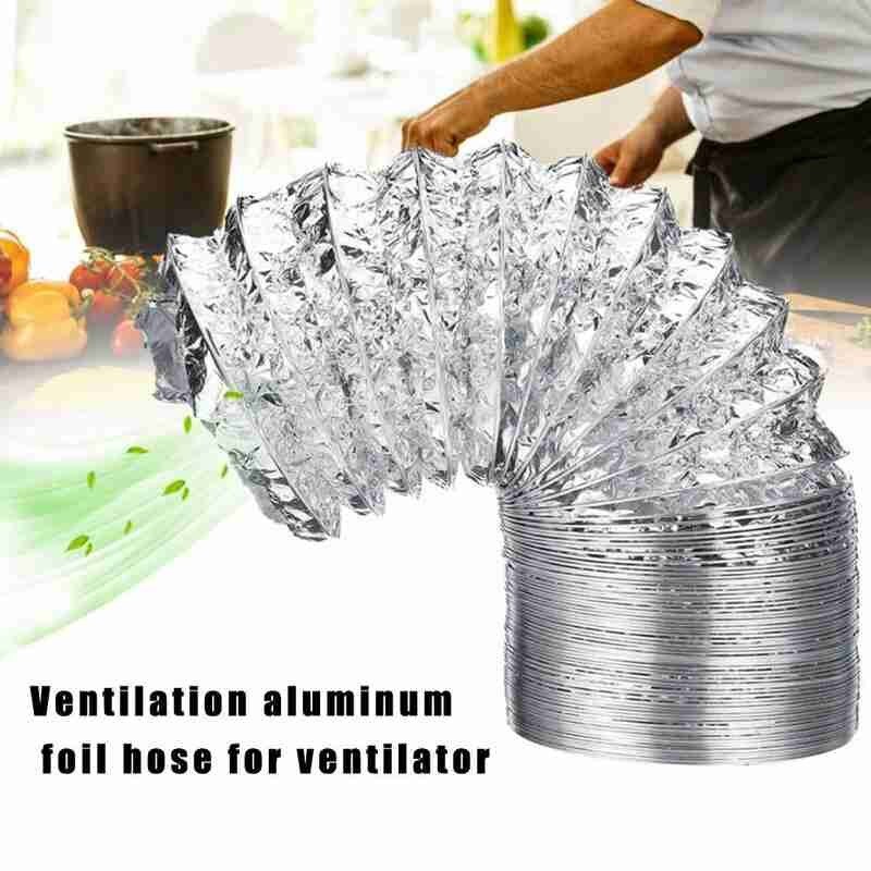Aluminum Foil Duct Hose Pipes Fittings Kitchen Exh... – Grandado