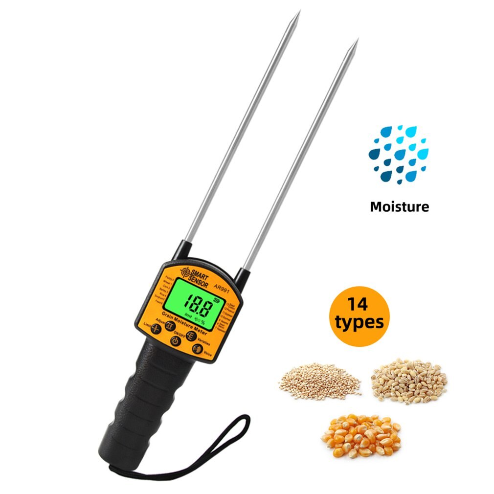 Digital Moisture Meter Cereal Moisture Meter AR991... – Grandado