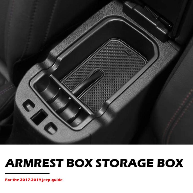 ABS Silicone Storage Box for Jeep Compass Center C... – Grandado