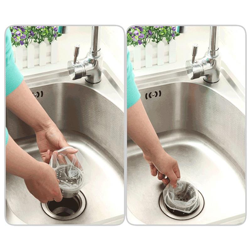 100PCS/Set Sink Filter Mesh Disposable Kitchen Sin... – Grandado