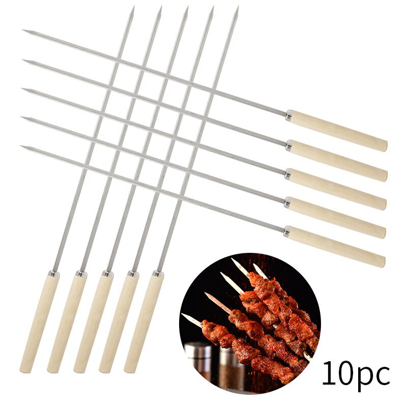 10 stk grillpinde majsholdere bbq picnic spyd steg... – Grandado