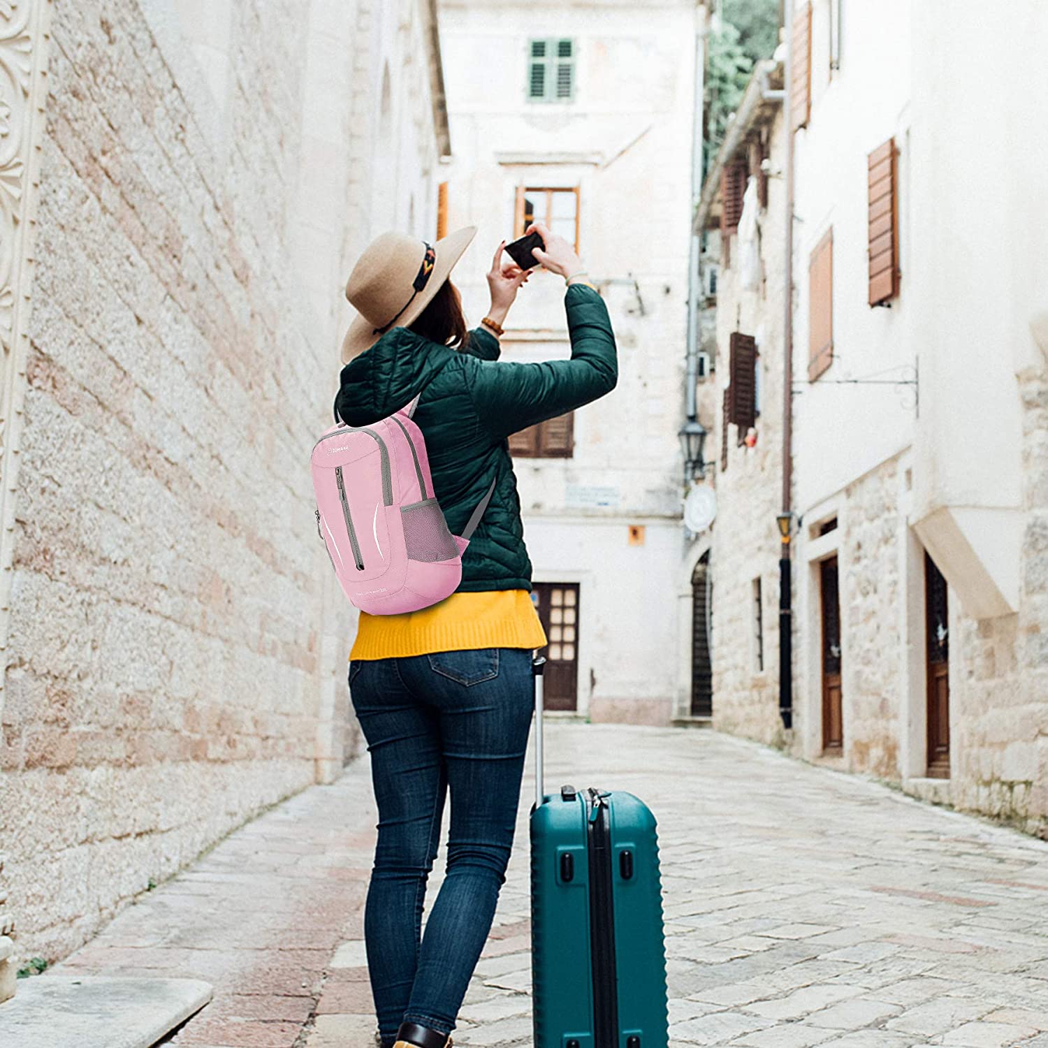 25L Small Water Resistant Rucksack Foldable Travel... – Vicedeal