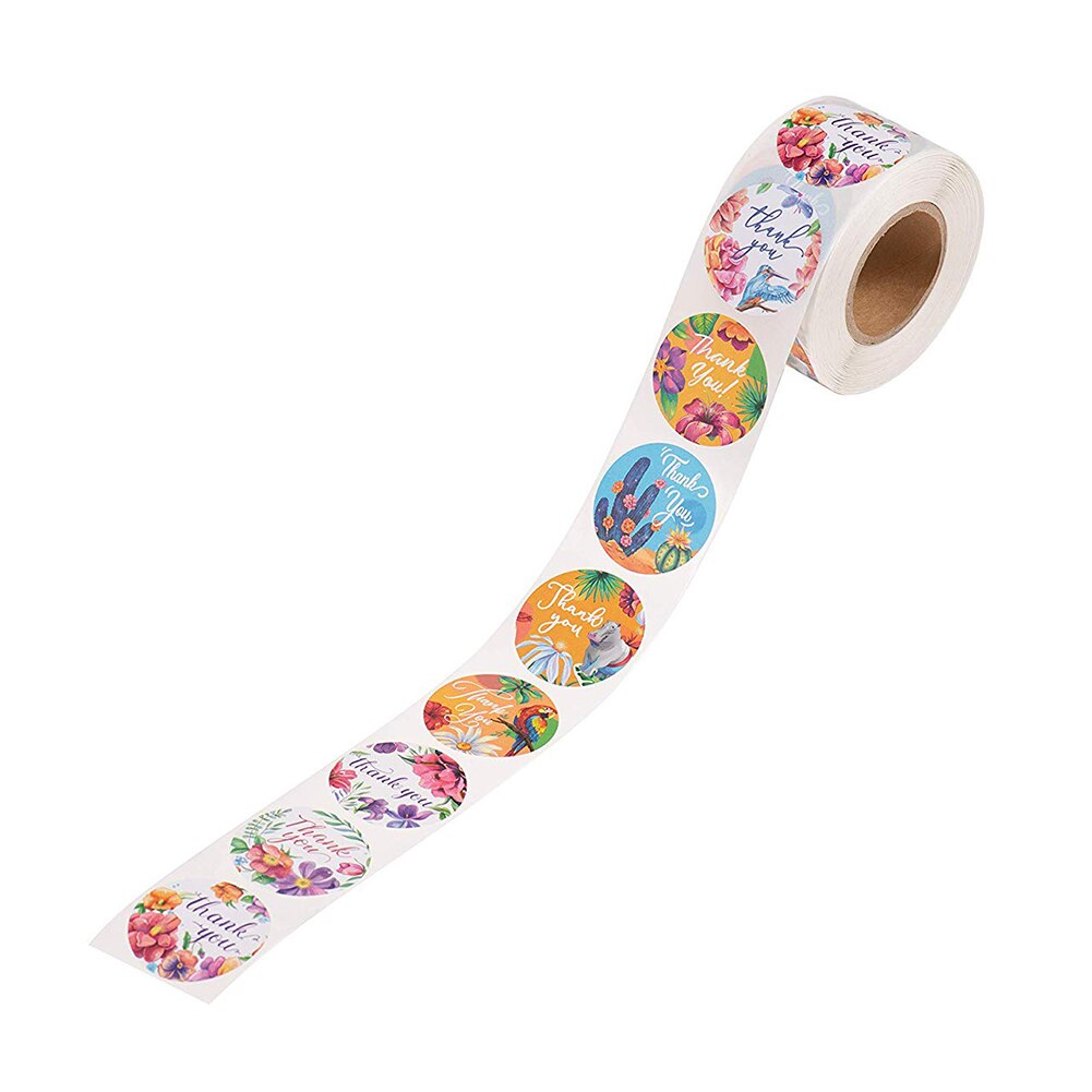 500 pcs/roll Dank U Sticker Seal Labels Sticker Sc... – Grandado