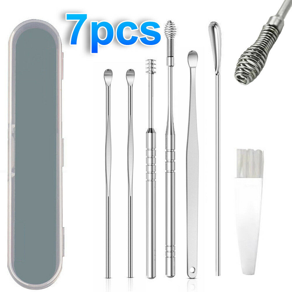 7PCS Ear Cleaner Wax Removal Tool Earpick Sticks E... – Grandado