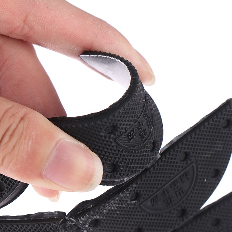 14/20/30Pairs Black Rubber Heel Savers Toe Plates ... – Vicedeal
