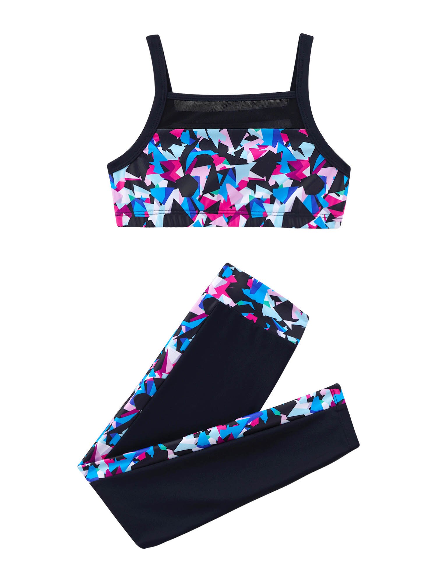 TiaoBug Kids Girls Sport Outfit Sportswear Tracksu... – Grandado