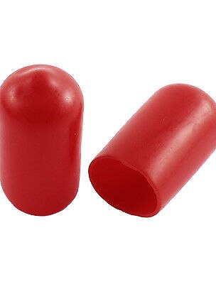 100Pcs Red Soft Plastic PVC Insulated End Sleeves ... – Grandado