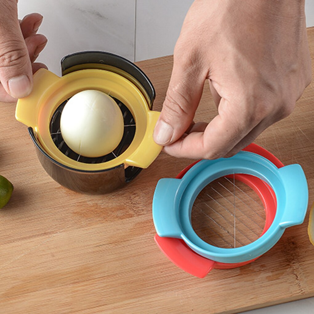 Ei Slicer 3 In 1 Multi-Functionele Egg Cutter Plas... – Vicedeal