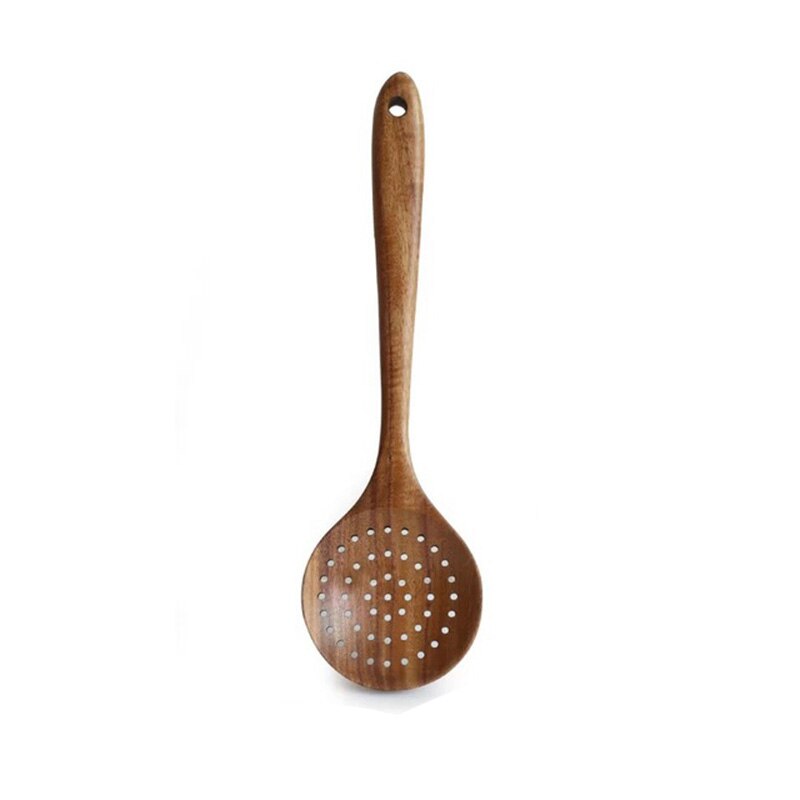 Practical Kitchen Cooking Tools Solid Wood Teak Sp... – Grandado