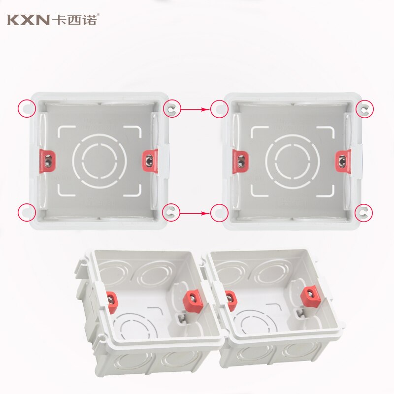 Kxn Schakelaar Socket Bottom Box Type 86 Verborgen... – Grandado
