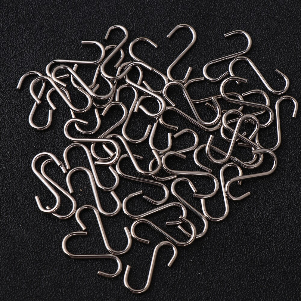 100PCS DIY Mini S-shaped Hooks Sturdy S-shaped Hoo... – Vicedeal