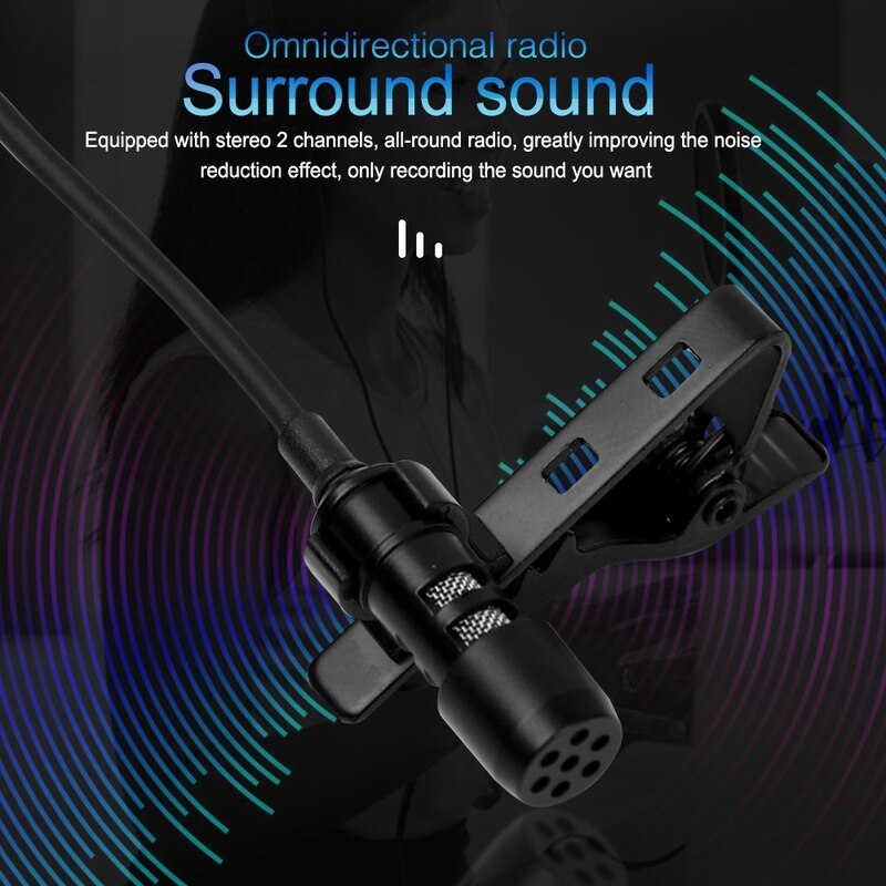 Mini Microphone for iPhone Lightning Type C 3.5mm ... – Grandado