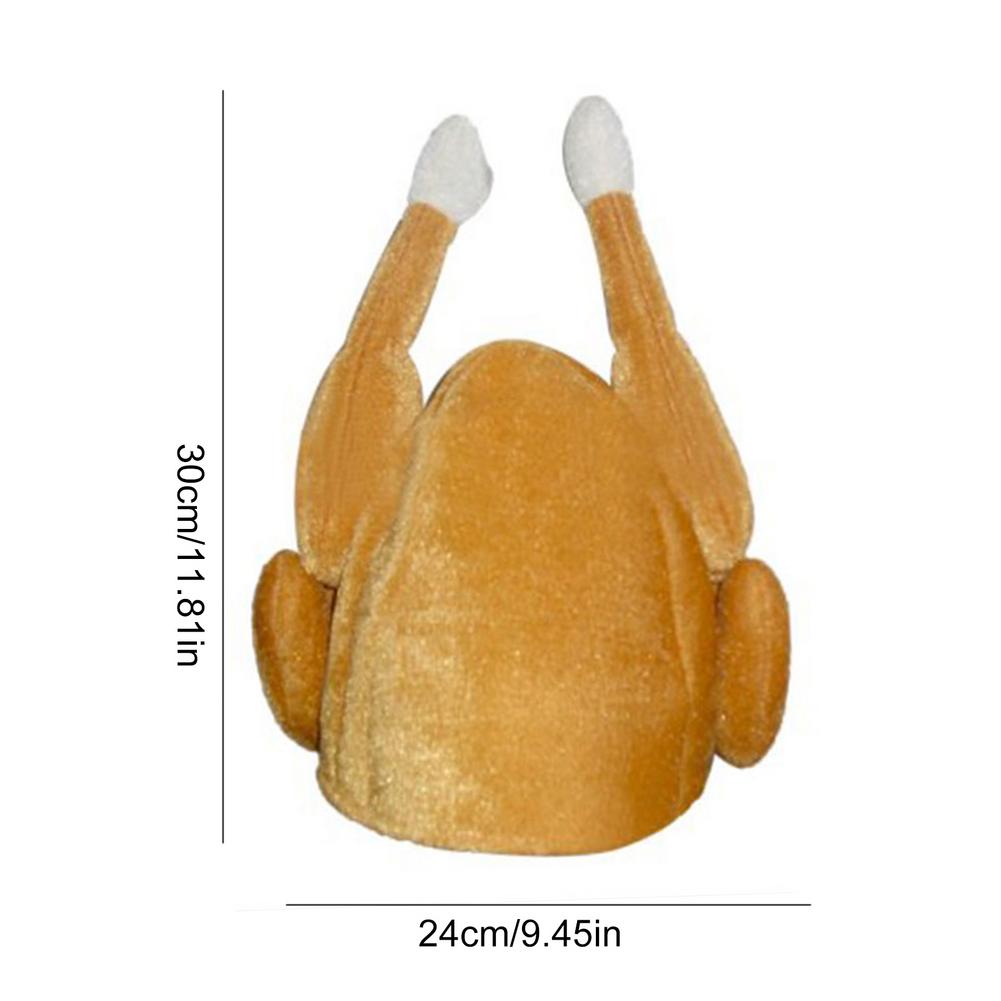 2022 Turkey Thanksgiving Hat Novelty Cooked Chicke... – Vicedeal