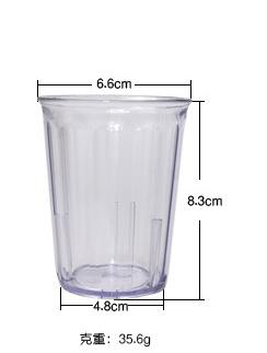 Multi-standard transparent plastic cup home daily ... – Grandado