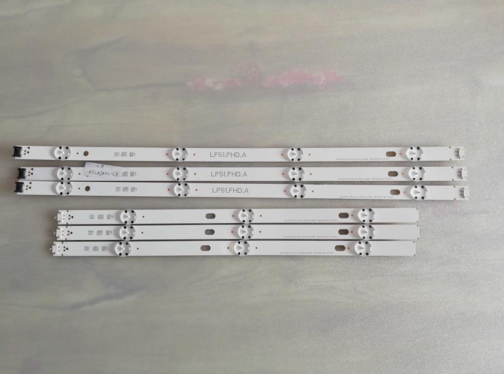 6PCS ORIGINELE 3 + 4LED strip Circuits LF51-FHD-A ... – Vicedeal