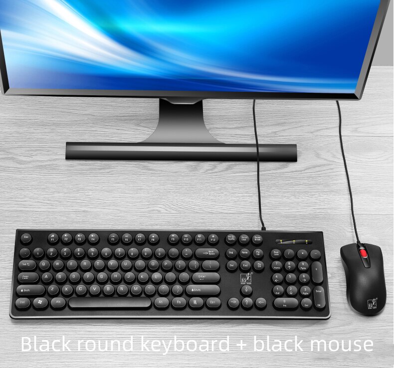 S500 wired keyboard wired mouse set 1600DPI mouse ... – Grandado