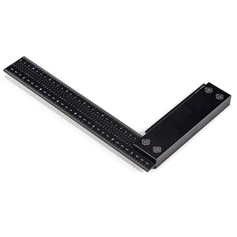 Aluminum Signature Precision Square Ruler for Meas... – Grandado