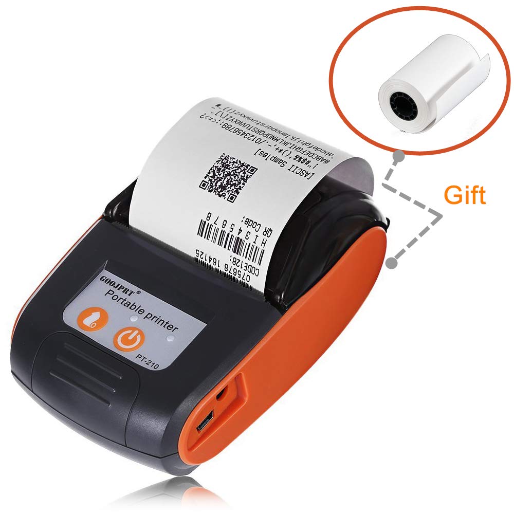 58 Mm Mobiele Pocket Bluetooth Thermische Printer ... – Vicedeal