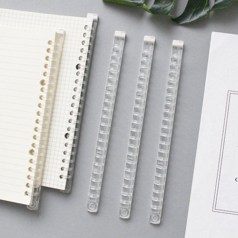 10pcs/box A5 Loose-leaf Binding Strip Binding Ring... – Grandado