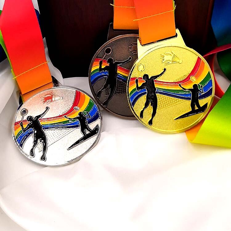 Color Metal Medal Match Medals Badges Souvenirs Th... – Vicedeal