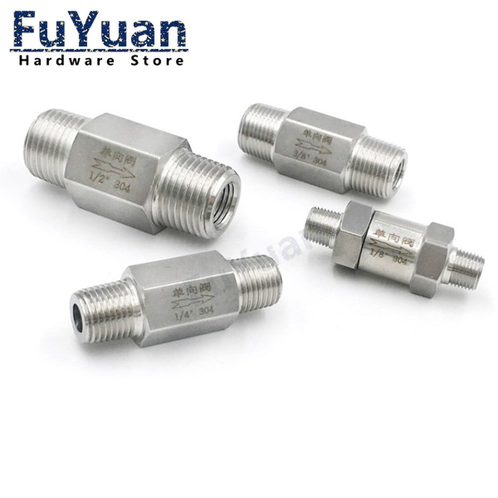 Equal Male Check Valve Non Return One Way 304 Stai... – Grandado