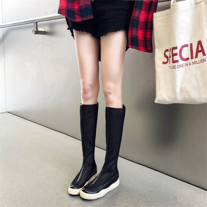 PXELENA Rome Punk Rock Gothic Knee High Gladiator ... – Vicedeal
