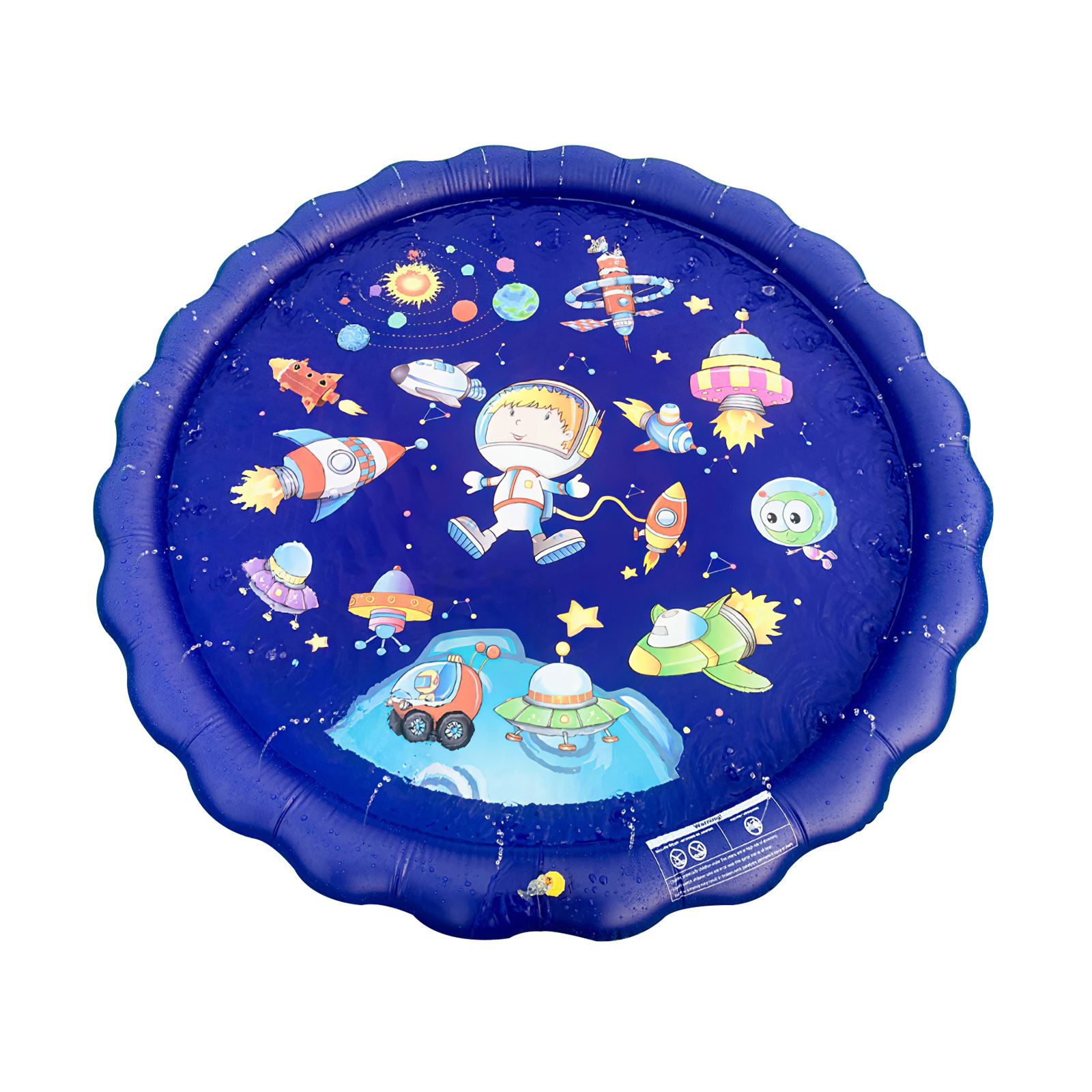 Splash Pad Water Sprinkler Mat For Kids Outdoor Su... – Grandado