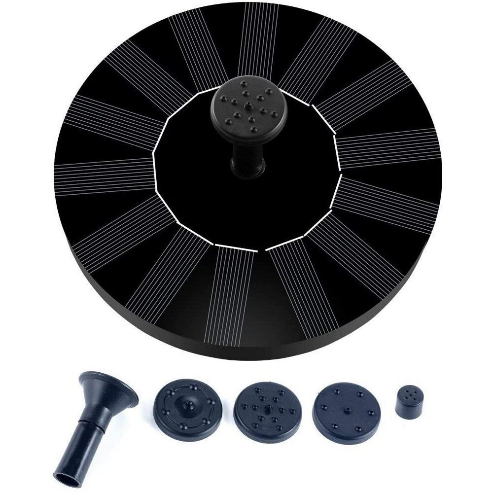 30-60Cm Solar Fontein Pomp Hoogte Vrijstaande 1W V... – Vicedeal