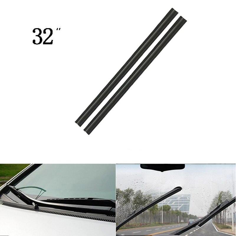 2PCs 26'' 28'' Universal Car Frameless Wiper Blade... – Grandado