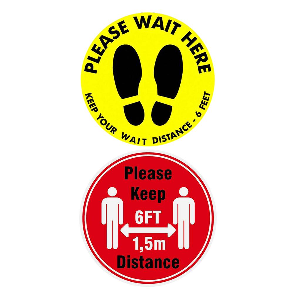 In-stock Keep Distance Stickers Floor Social Dista... – Grandado