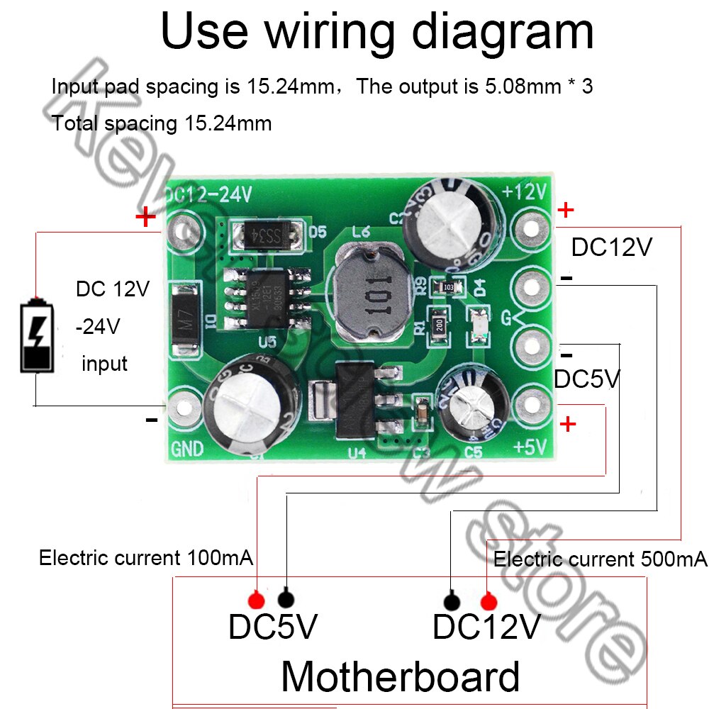 1 Pcs AC-DC 110-220V Schakelende Voeding Module AC... – Vicedeal