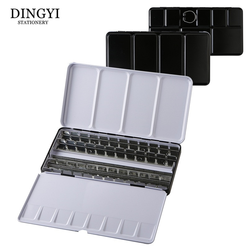 DINGYI-caja de paleta negra fina, caja de lata de ... – Grandado
